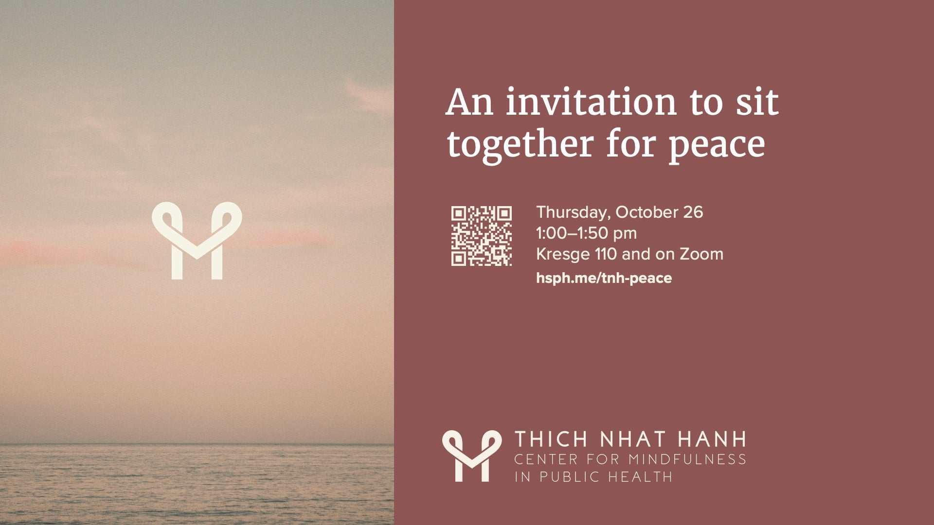 An Invitation to Sit Together for Peace - Thich Nhat Hanh Center for ...